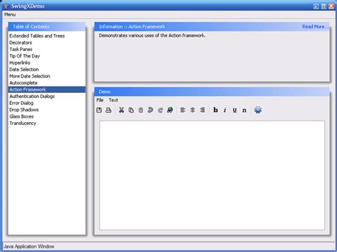 Swinglabs Les Nouveaux Composants Graphiques Swingx