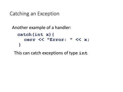 Exception Handling Ppt Download