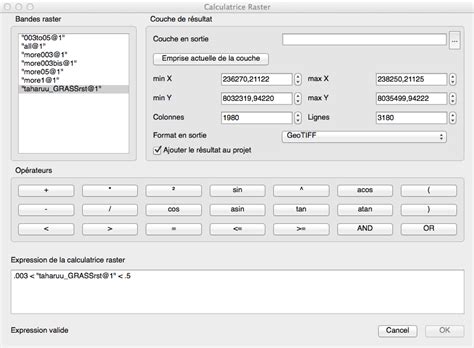 Anguila Asado Charles Keasing raster calculator qgis Dislocación relé