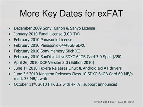 PPT Introduction To The Microsoft ExFAT File System PowerPoint Presentation ID