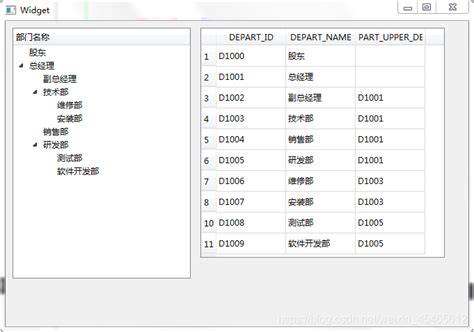 Qt中qtreewidget根据数据库（qtablewidget）内容动态构建目录qt Treewidget目录结构 Csdn博客
