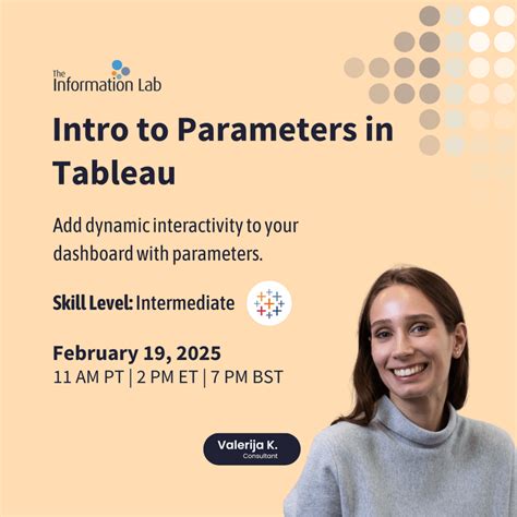 The Data School Intro To Parameters In Tableau