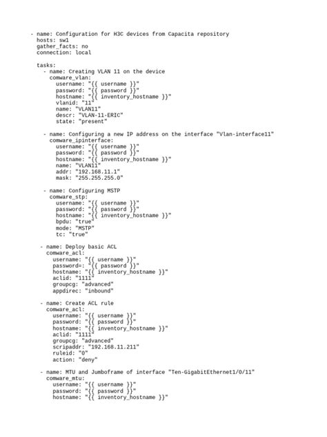 Config Ansible Eric Pdf Networking Standards Computer Engineering