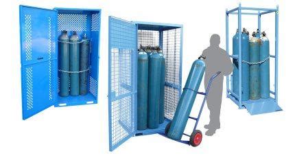 Gas Cylinder Storage Cage Made In Australia Compliant And Safe