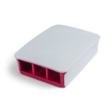 Case Para Raspberry Pi 3 Modelo B E B Branco E Vermelho Oficial
