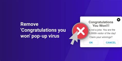 How To Remove Congratulations You Won” Pop Up Ads Cybernews
