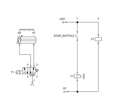 Solved Using Same Pneumatics Circuit Construct A Latching Circuit