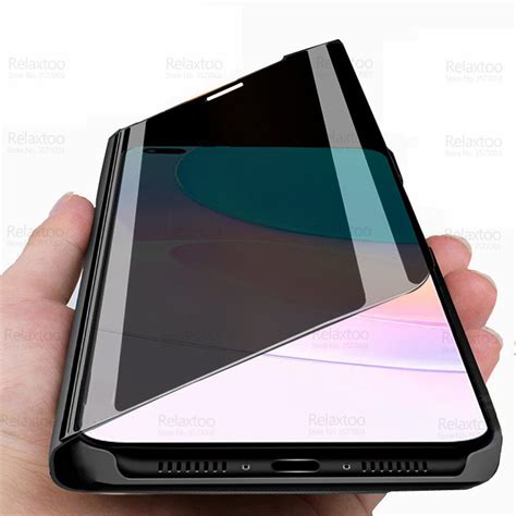 For Huawei Nova I Case Smart Mirror Magnetic Flip Phone Cover Huawey Hauwei Nova I I Stand