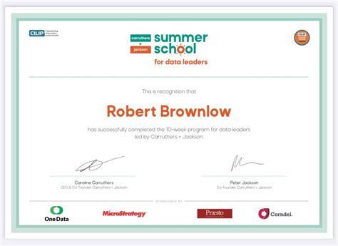 Cdosummerschool Dataleaders Personaldevelopment Robert Brownlow