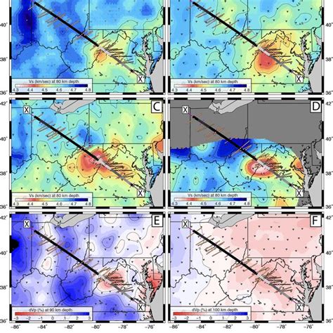 Seismic Constraints On Upper Mantle Structure In Map View Background Download Scientific