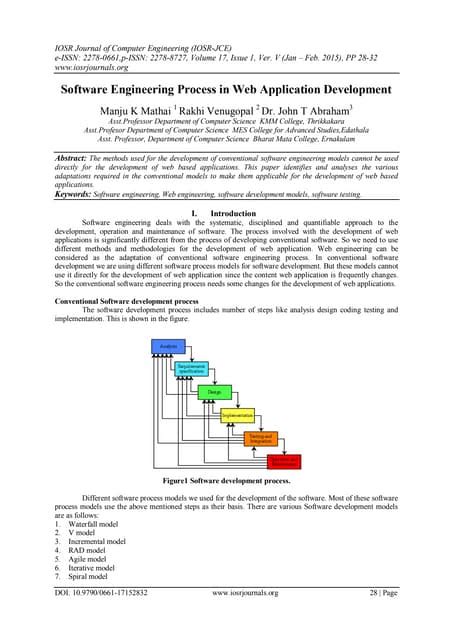 Reliability Improvement With Psp Of Web Based Software Applications Pdf