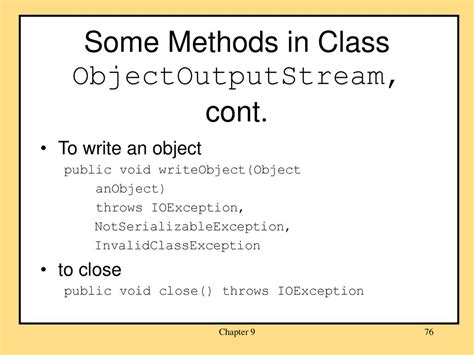 Streams And File Io Chapter 9 Chapter Ppt Download