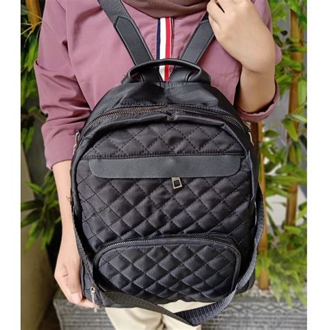 Jual Jt B Black Tas Ransel Stylish Wanita Canti Terbaru Grosirimpor Com