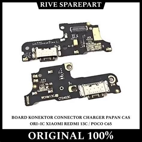 Jual Flexible Board Konektor Connector Charger Papan Cas Ori Ic Xiaomi Redmi C Poco C