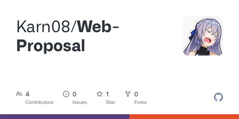Github Karn08web Proposal