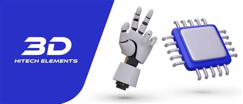 Premium Vector Realistic Robotic Arm Microprocessor Robotics Central