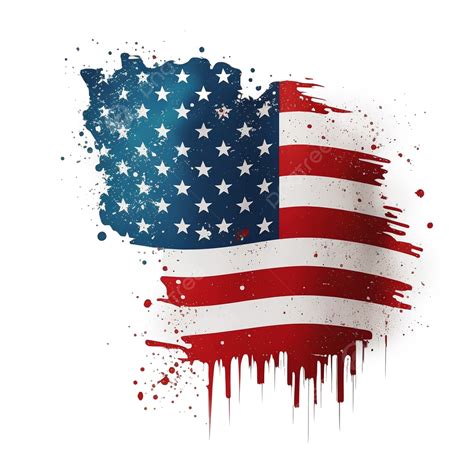 Amerikaans Vlagpictogram Png 203 Vector American Flag Black And White