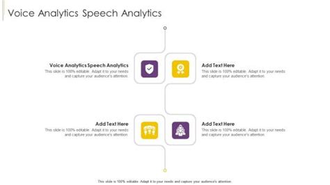 Voice Analytics Speech Analytics Powerpoint Presentation And Slides Ppt