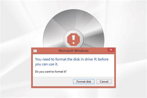 fix you need to format the disk in drive before you can use it techcult