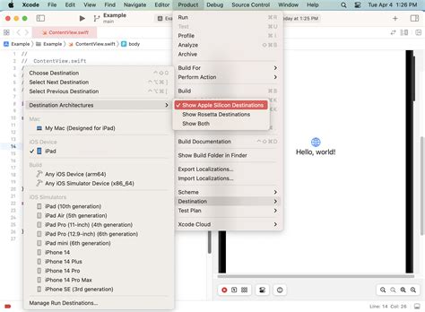 TN Resolving Architecture Build Errors On Apple Silicon Apple Developer Documentation