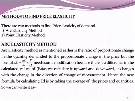 Elasticity Of Demand PPTX