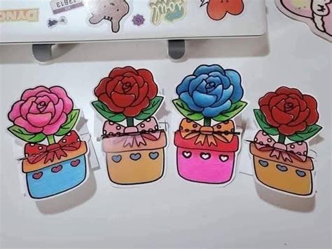 มาระบายสีกระถางดอกกุหลาบบอก ห้องสื่อปฐมวัยไฮโซ By ครูเมย์