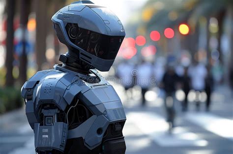 Police Robot With Ai To Patrol Streets Of City Using New Protective