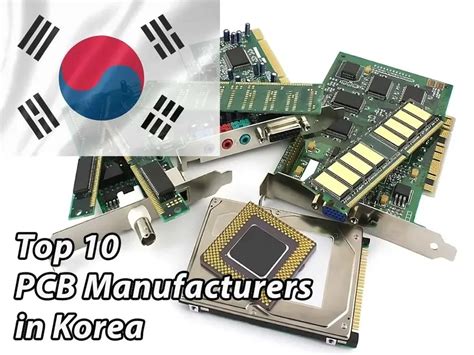 Top Korean Pcb Manufacturers A Comprehensive Guide Anypcba