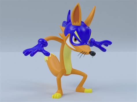 New Swiper The Fox 3d Model By Deleon3d
