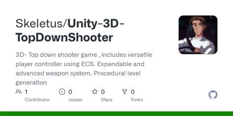 GitHub Skeletus Unity D TopDownShooter