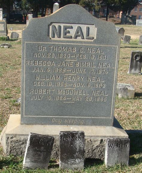 Dr Thomas Claiborne Neal 1826 1901 Find A Grave Memorial