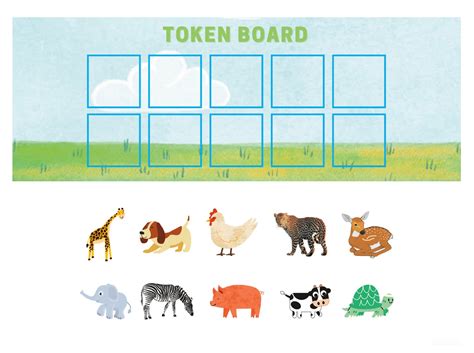 Printable Token Board Variety Pack Pdf Etsy