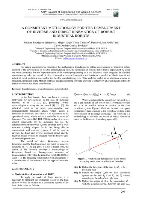 Pdf A Consistent Methodology For The Development Of Inverse And