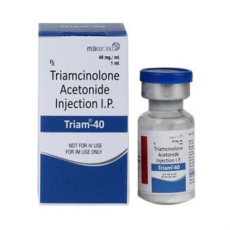 Triamcinolone Acetonide Injection At ₹ 91piece Triamcinolone Acetonide Injections In Amravati
