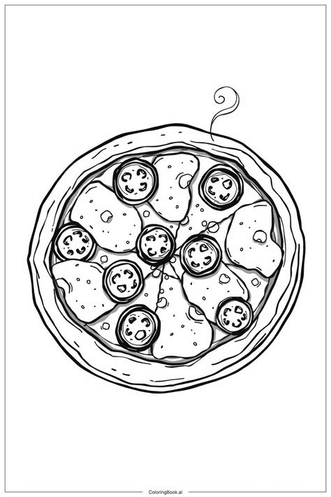 피자 색칠공부 59장 무료 Pdf・png 출력