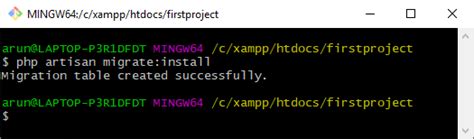 Laravel Migration Commands Tpoint Tech