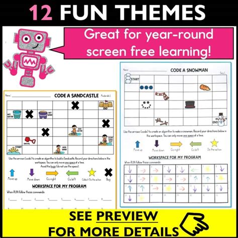 Unplugged Coding Activities Stem Hour Of Code Computer Directional