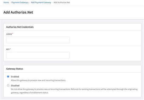 Authorize Net