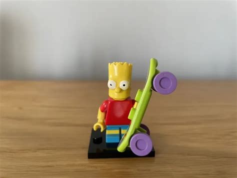 Lego Minifigures The Simpsons Series 1 Bart Simpson £1200 Picclick Uk