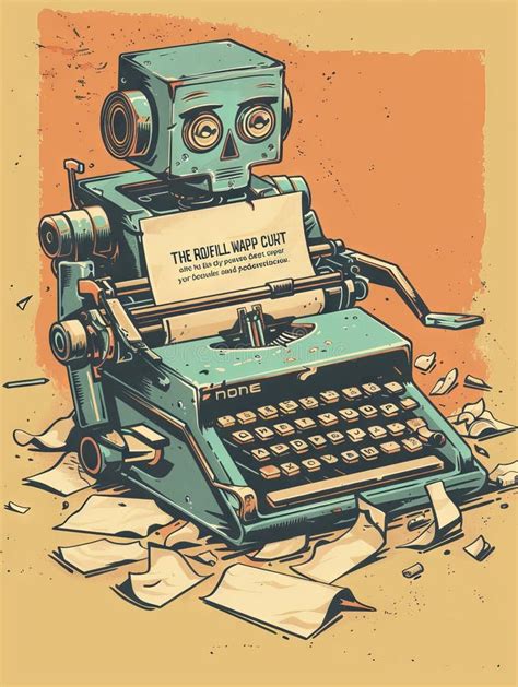 Robot Generating Text Via Ai Stock Illustration Illustration Of Robot Generating Text Via Ai Stock Illustration Illustration Of