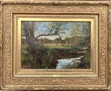Jc Thom Oc River Scene Auction