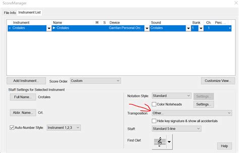 No Playback With The Garritan Personal Orchestra 5 Crotales In Finale Finale Garritan Help Center