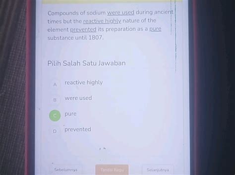 Compounds Of Sodium Were Used During Ancient Studyx