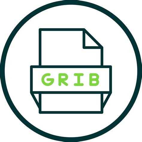 Grib File Format Icon 15991700 Vector Art At Vecteezy