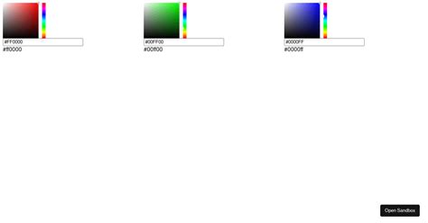 React Color Multiple Custom Pickers Codesandbox