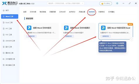 将多个 Word 中的指定内容提取汇总到 Excel 知乎