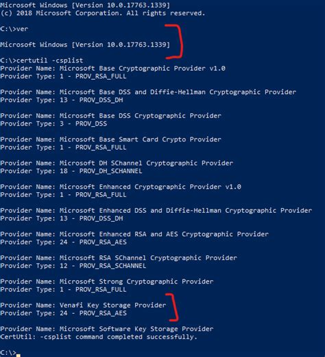 Key Storage Provider Not Registered In Docker Image Issue Microsoft Windows Containers