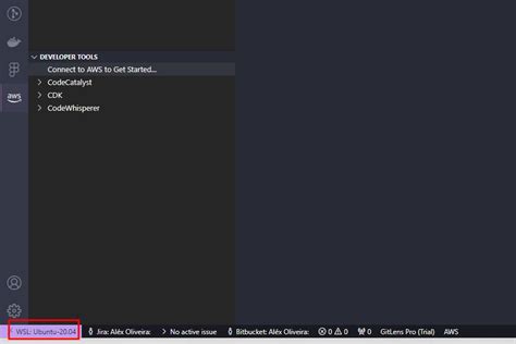 Vscode Login Failure With Remote Wsl Failed To Setup Issue Aws Aws Toolkit Vscode