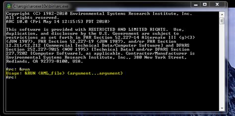 Using Aml In Arcgis Esri Community
