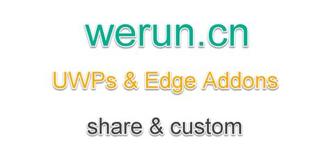 Github Geo2016uwp Edgeaddons From A Freelance Developer